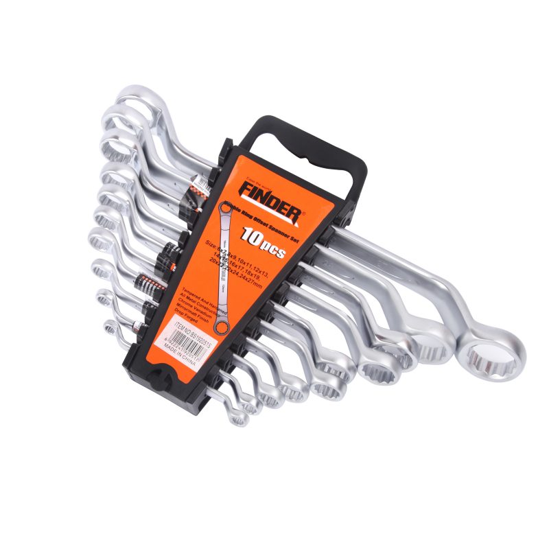 10PCS Double Ring Offset Spanner Se - Finder Tool