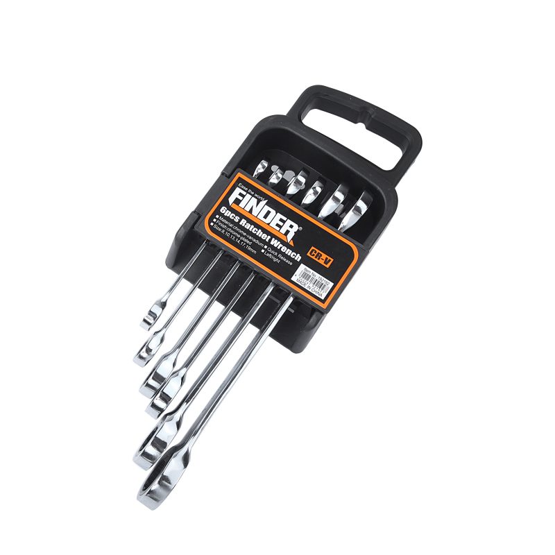 6PCS Ratchet Combination Wrench Set - Finder Tool