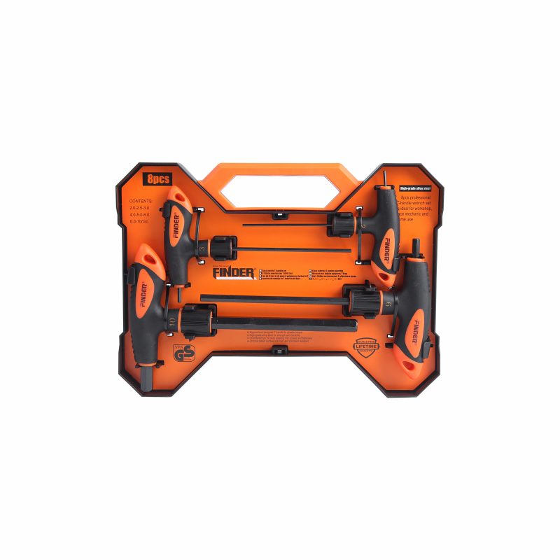 8PCS Metric T-handle Set - Finder Tool